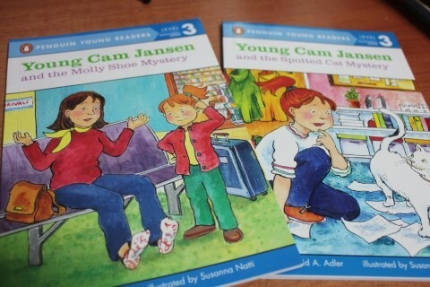 young cam jansen 시리즈~the Molly shoe Mystery, the spotted cat Mystery
