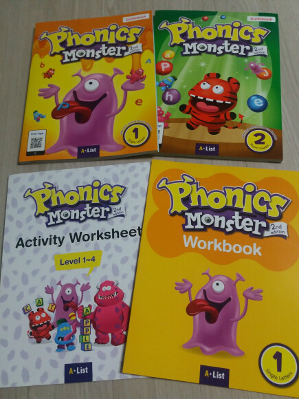 더욱 재미있어진 개정판 Phonics Monster 소개합니다. - 사락리뷰