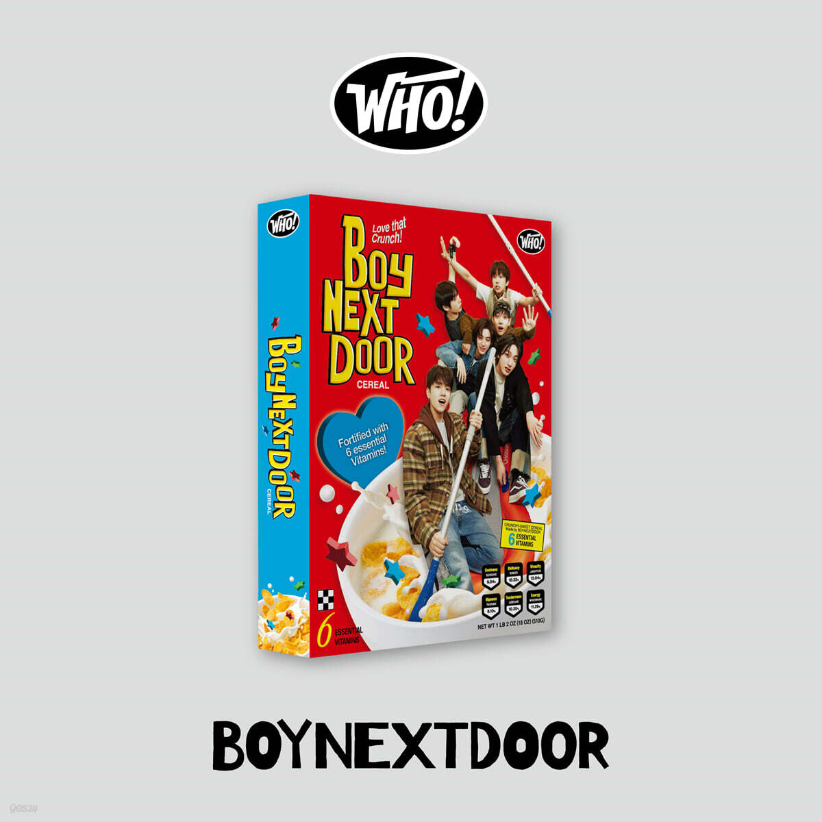 BOYNEXTDOOR (보이넥스트도어) - 1st Single ‘WHO!’ [Crunch ver.] - YES24
