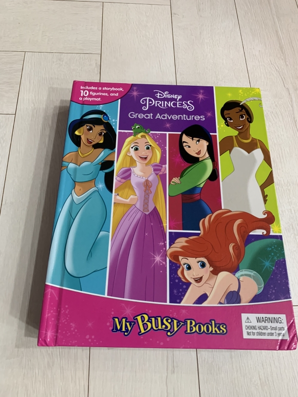 Disney Princess Great Adventures My Busy Book 디즈니 프린세스 그레이트 어드벤처 비지북 - 예스24