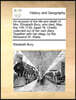An account of the life and death of Mrs. Elizabeth Bury, who died, May ...