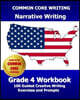 COMMON CORE WRITING Narrative Writing Grade 4 Workbook: 100 Guided ...