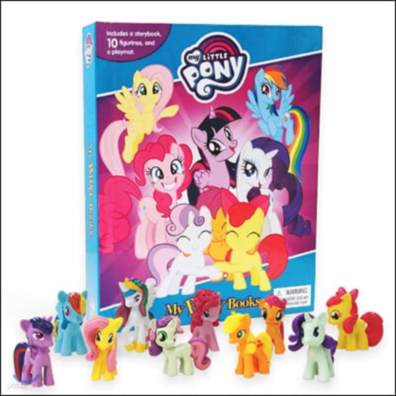 My Little Pony Busy Book 마이 리틀 포니 비지북 피규어책 - YES24