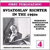 Sviatoslav Richter 스비아토슬라프 리히터 1950년 라이브 4집 (1950s Vol.4) - 예스24