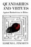 Quandaries and Virtues: Against Reductivism in Ethics - 예스24
