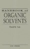 Handbook of Organic Solvents - 예스24