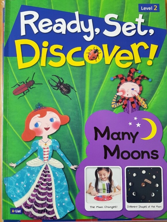 Ready,set,discover! 달의 변화에 대해 알아봐요~