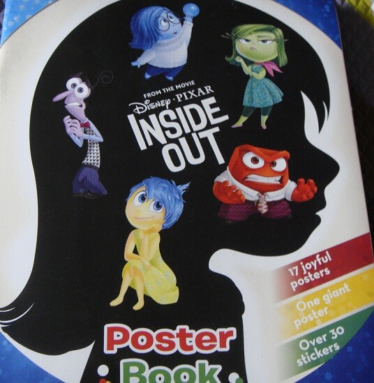 Disney Pixar Inside Out Poster Book - 사락리뷰