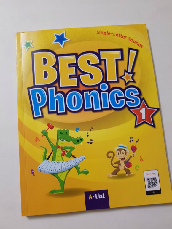 [유아 서평] BEST PHONICS(베스트 파닉스) 1 : Single-Letter Sounds