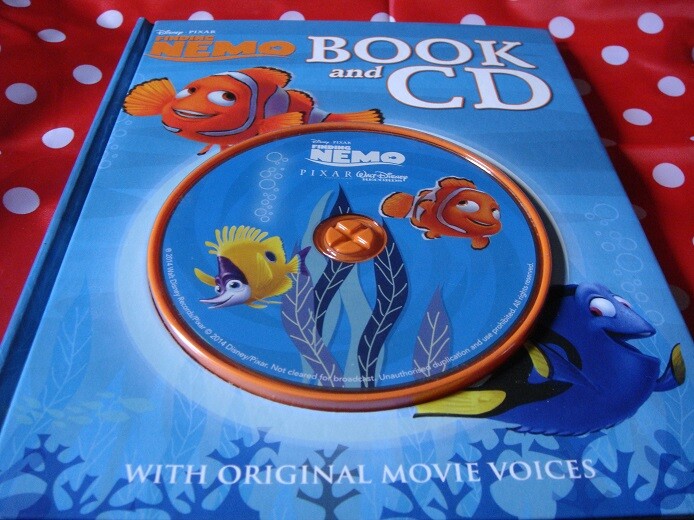 Disney Pixar Finding Nemo Book & CD - 사락리뷰