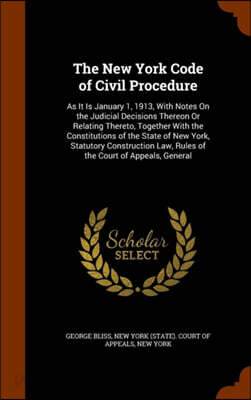 The New York Code of Civil Procedure - 예스24