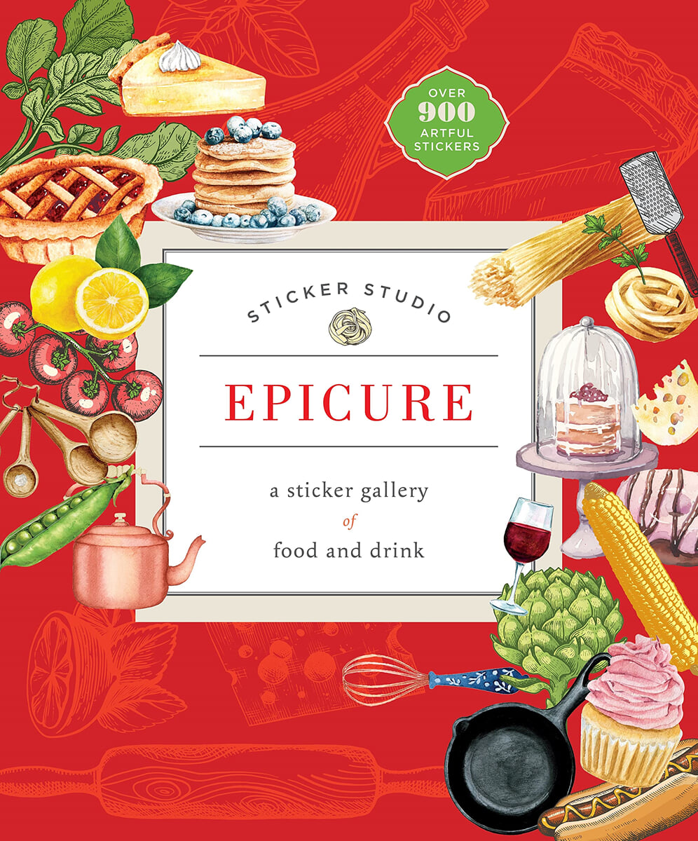 Sticker Studio: Epicure: A Sticker Gallery of Food and Drink - 예스24