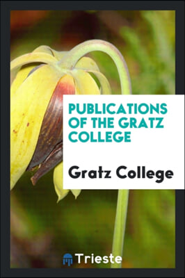 Publications of the Gratz College - 예스24