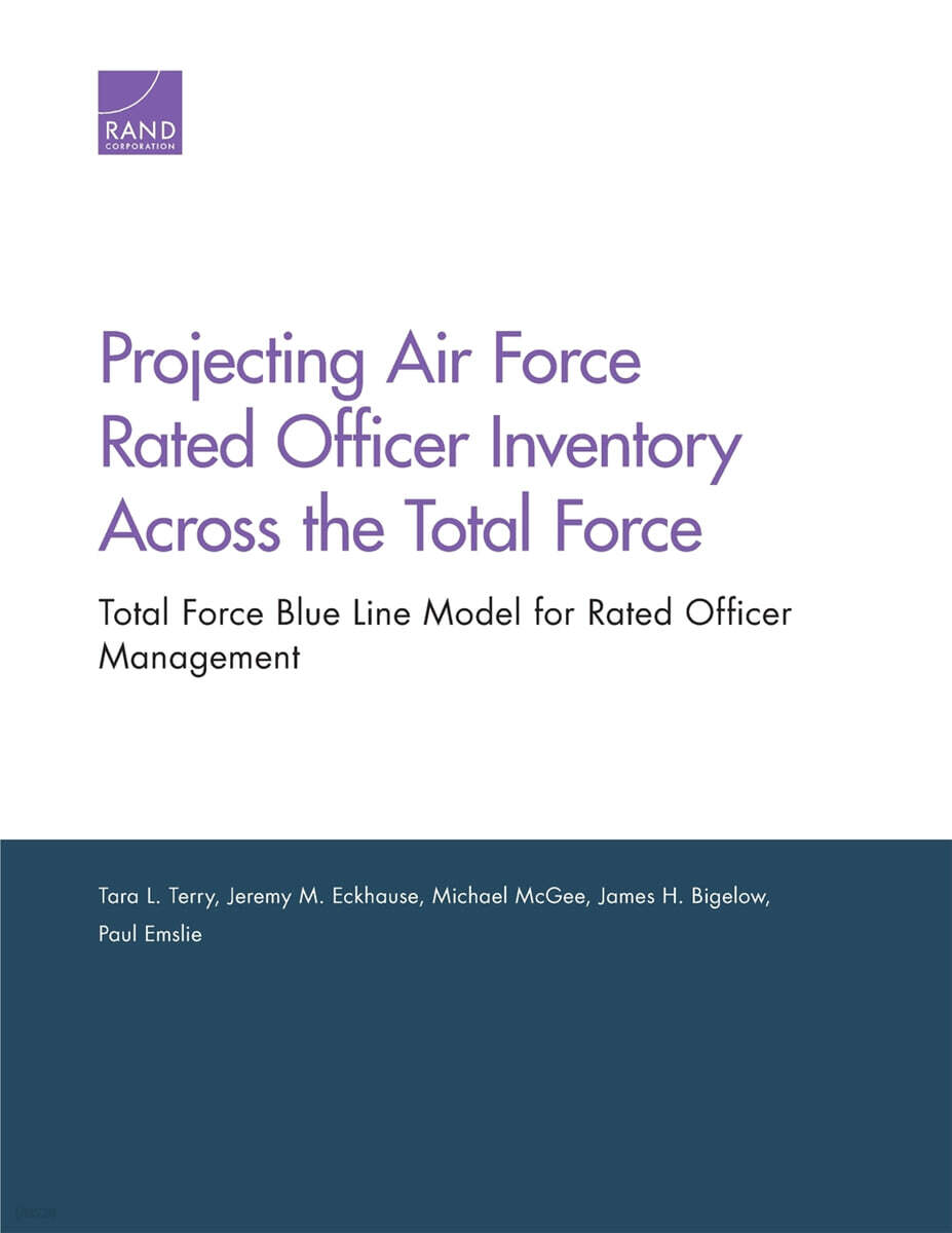 Projecting Air Force Rated Officer Inventory Across the Total Force - YES24