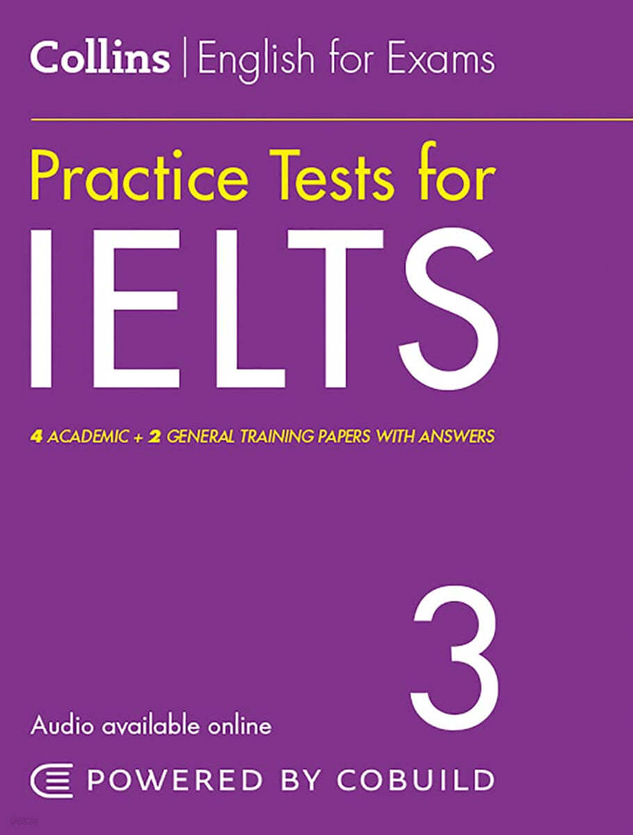 Collins English for Exams - Practice Tests for Ielts 3 - 예스24
