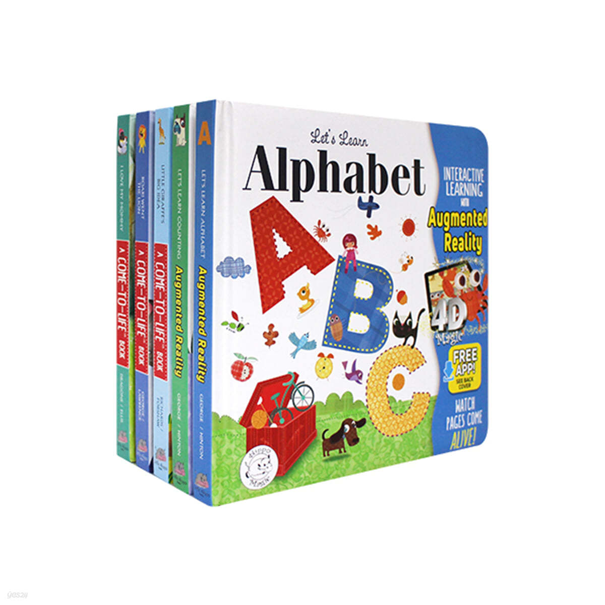 Hippo Magic AR First Step 5 Books with CD Set - 첫영어 AR북 5권 세트 - YES24