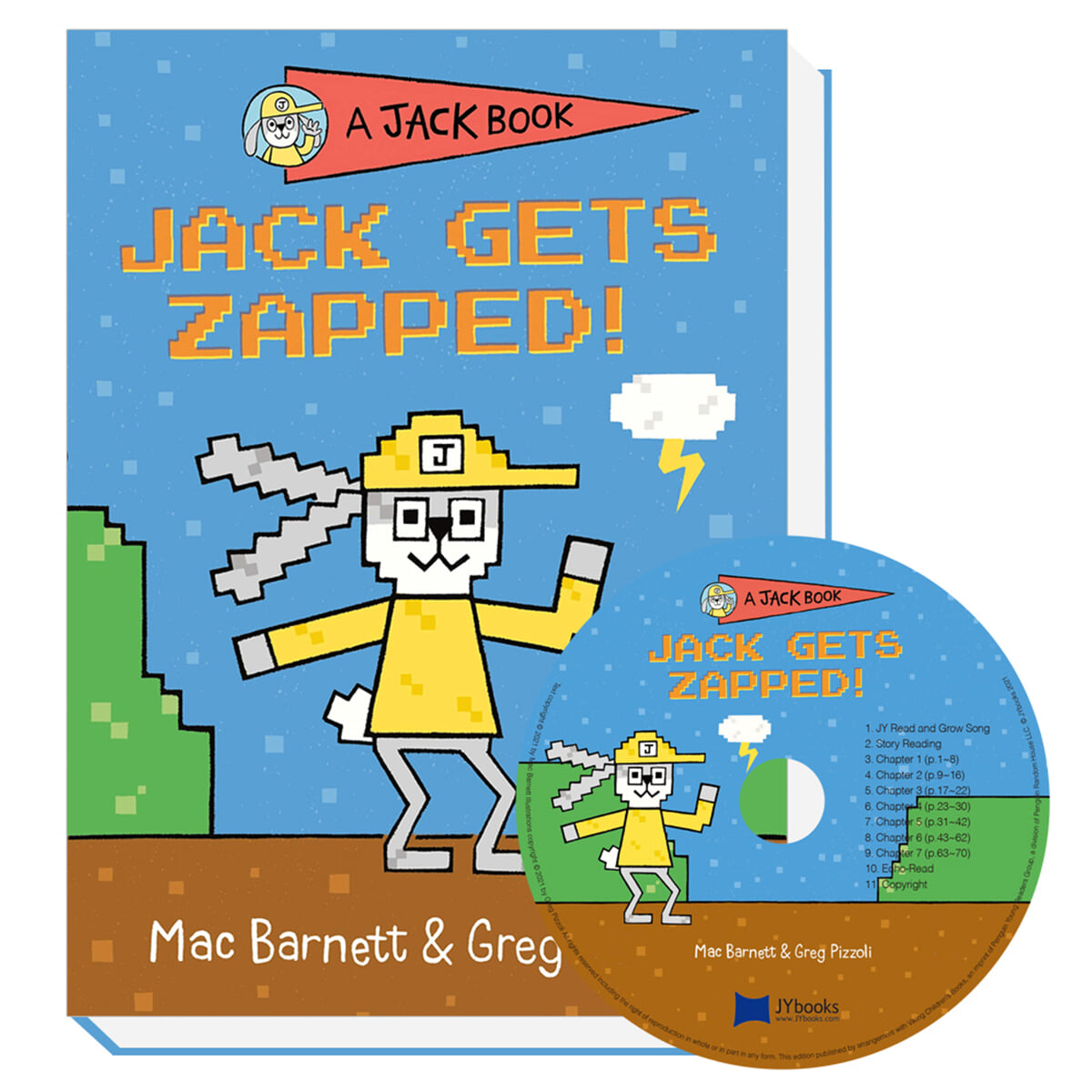 Very 얼리챕터북 Jack Book 08 : Jack Gets Zapped! (원서 & CD) - 예스24