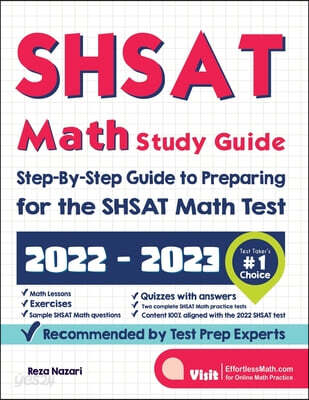 SHSAT Math Study Guide: Step-By-Step Guide to Preparing for the SHSAT ...