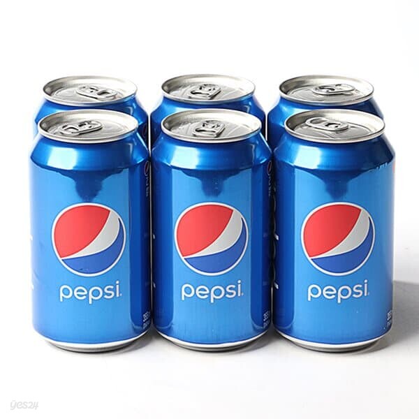 [롯데칠성]펩시콜라 355ml - 6캔 / 코스트코 - 예스24
