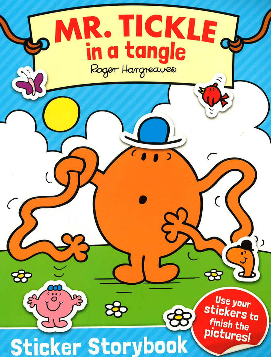 Mr. Tickle in a tangle Sticker Storybook - 예스24