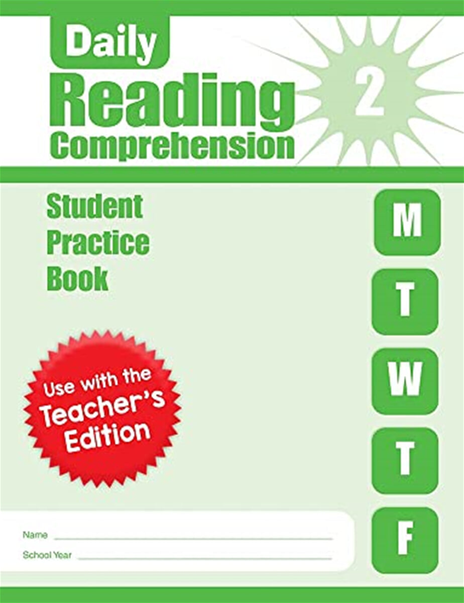 Daily Reading Comprehension, Grade 2 Student Edition Workbook - 예스24