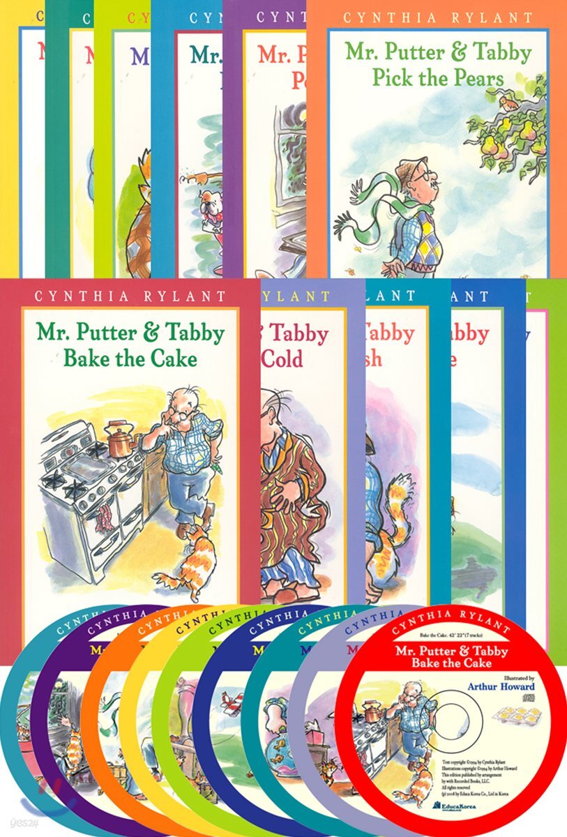 [중고샵] Mr. Putter＆Tabby 시리즈 16종 직수입도서 (오디오 16종증정) - 예스24