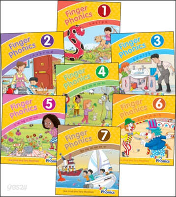 The Finger Phonics Books 1-7 - 예스24