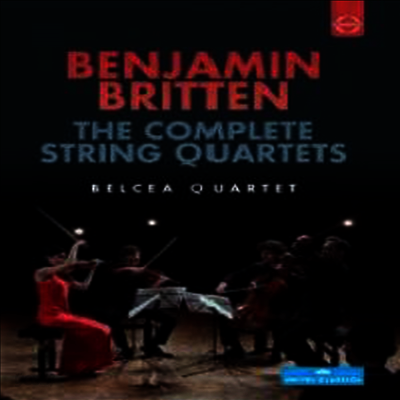 브리튼: 현악 사중주 1번 - 3번 (Britten: Complete String Quartets Nos.1 - 3) (DVD) (2015) - Belcea Quartet ...
