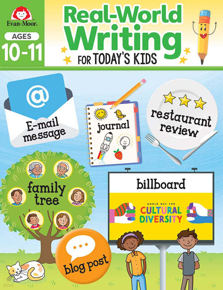 Real-World Writing for Today's Kids, Ages 10 - 11 Workbook - 예스24