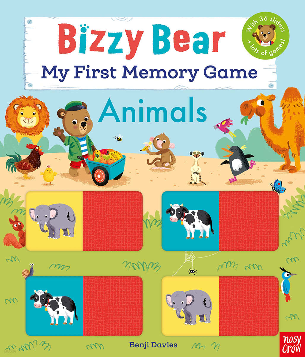 Bizzy Bear: My First Memory Game Book: Animals - 예스24