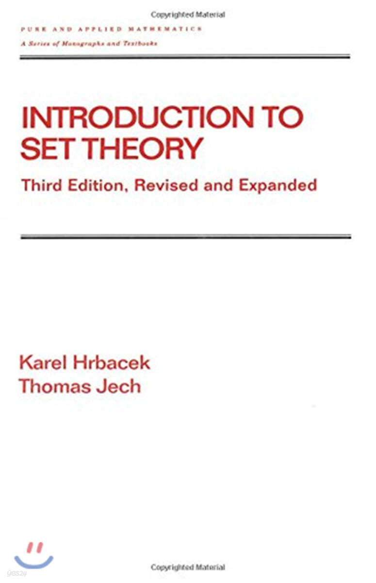 Introduction to Set Theory, Revised and Expanded - 예스24