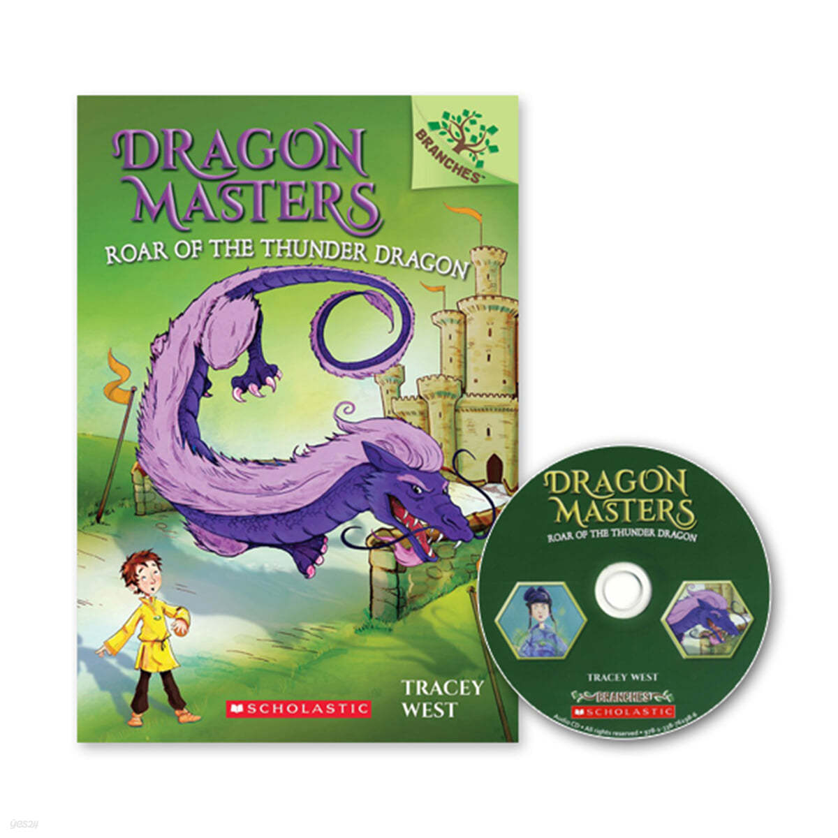 Dragon Masters #8: Roar of the Thunder Dragon (with CD & Storyplus) - 예스24