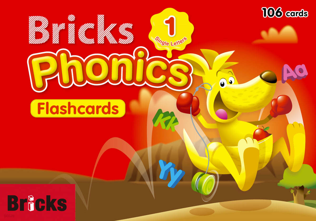 Bricks Phonics 1 Flash cards - YES24