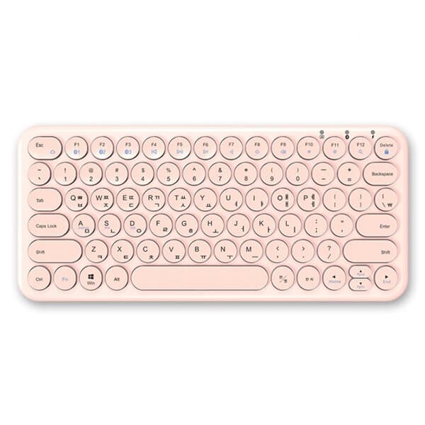 퓨전FNC INOTE X-KEY 38BTC (화이트) 충전식 블루투스 키보드 - 예스24