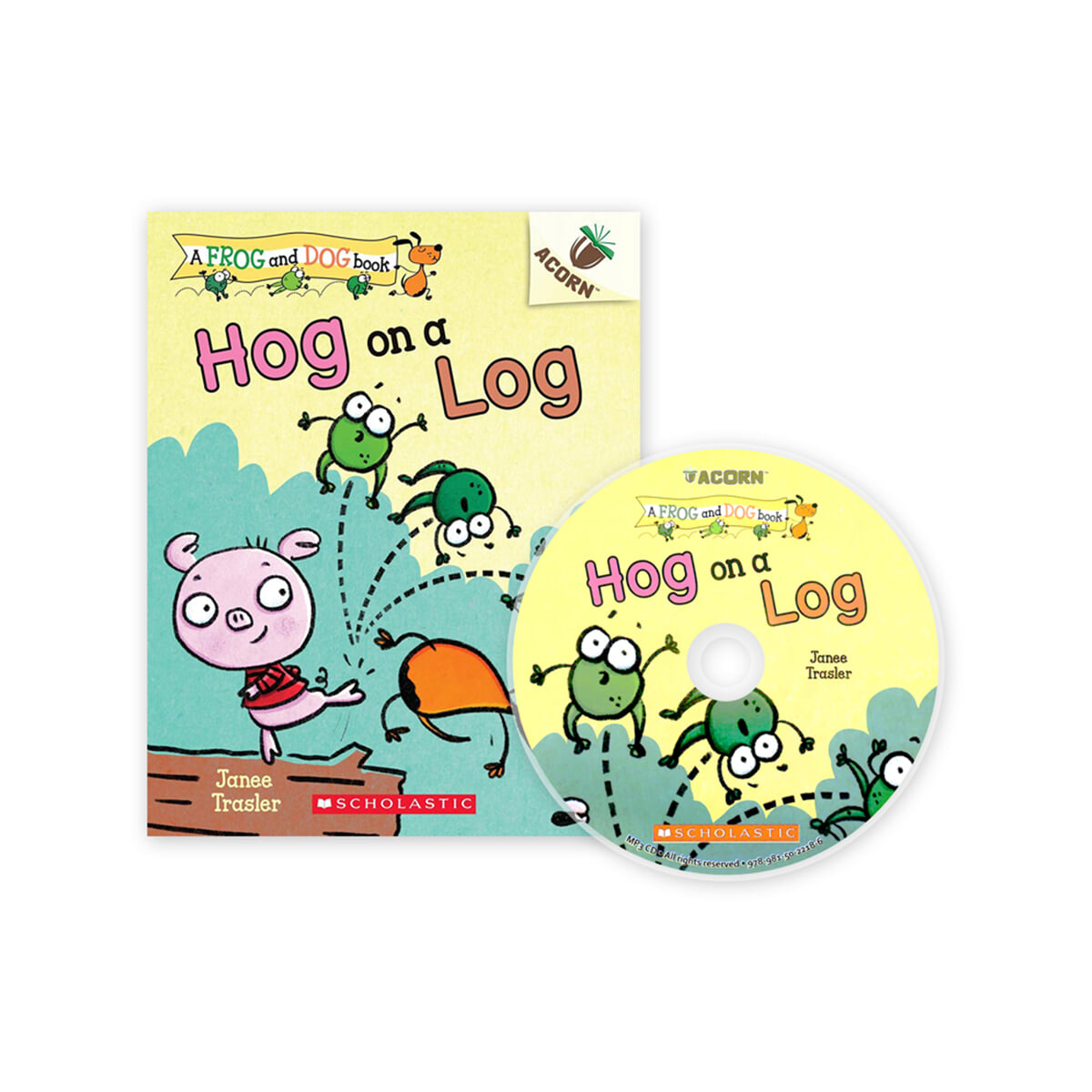 A Frog and Dog Book #3: Hog on a Log (CD & StoryPlus) - 예스24