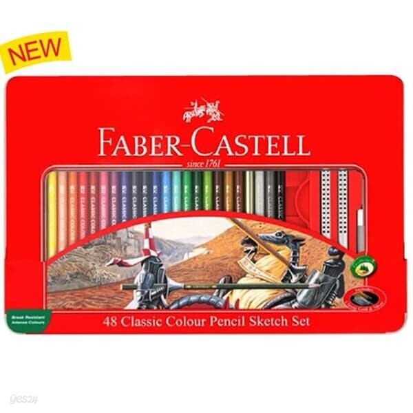 [THND] PnL 일반 색연필 48색 (틴케이스) - 예스24