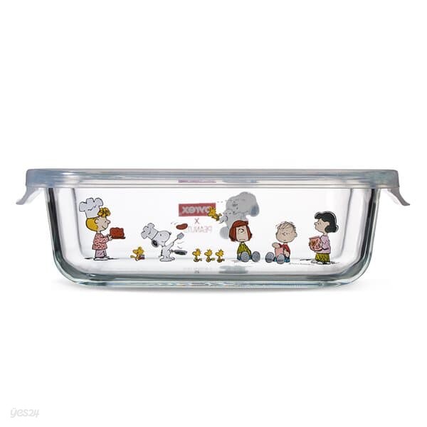 파이렉스 스누피 저장용기 직사각 630ml - 예스24