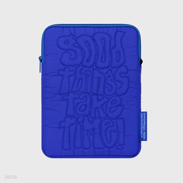 GOOD THINGS TAKE TIME-BLUE(아이패드 파우치) - 예스24