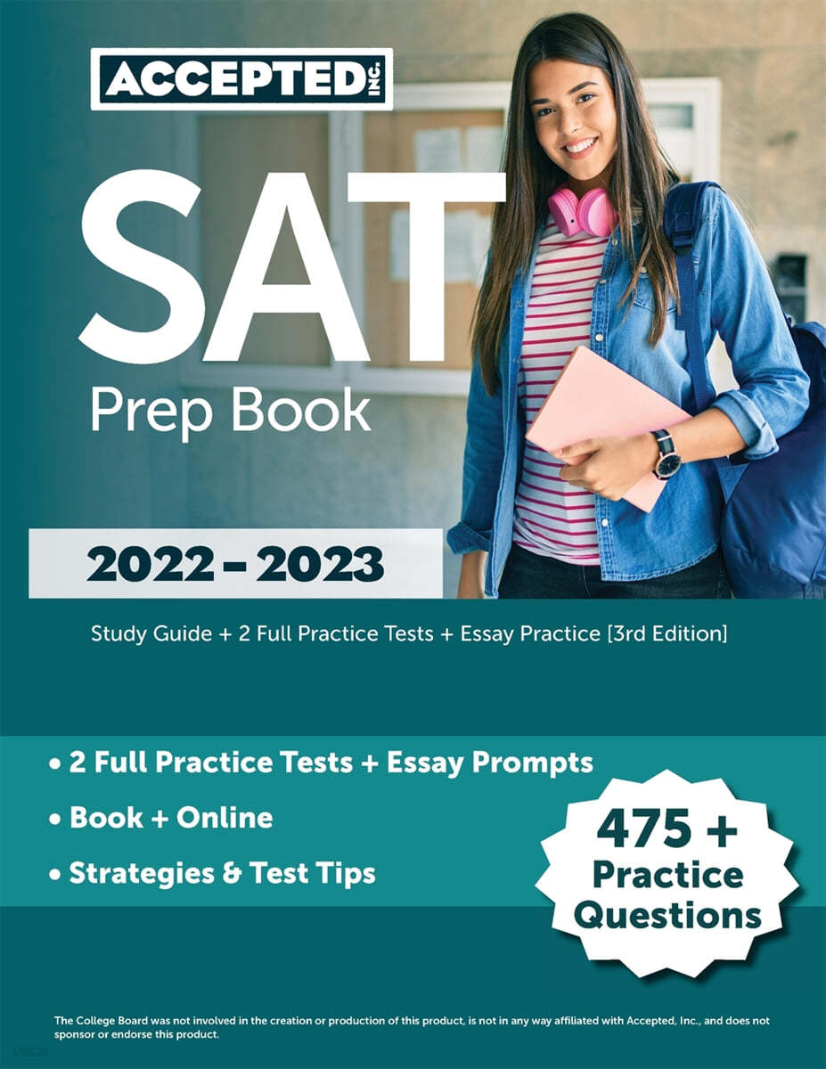 SAT Prep Book 2022-2023: Study Guide + 2 Full Practice Tests + Essay ...