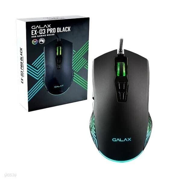 갤럭시 갤라즈 GALAX EX-03 PRO 게이밍 마우스 - 예스24