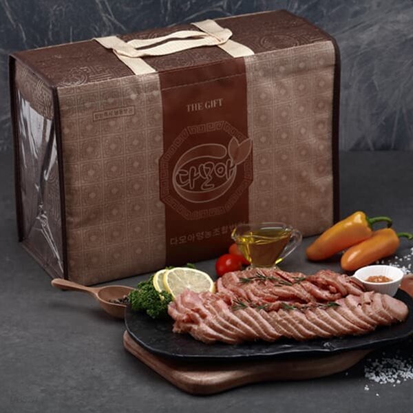 [百年오리] 숯불향가득 훈제오리세트 1호/400gx2팩 - 예스24