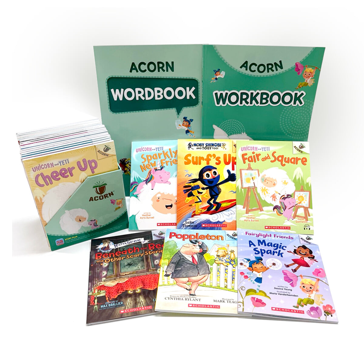 Acorn: Level B 17종 FULL SET (CD & StoryPlus QR + Wordbook + Workbook ...