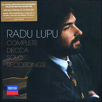 [중고샵] 라두 루푸 데카 솔로 레코딩 전집 (Radu Lupu Complete Decca Solo Recordings) - 예스24