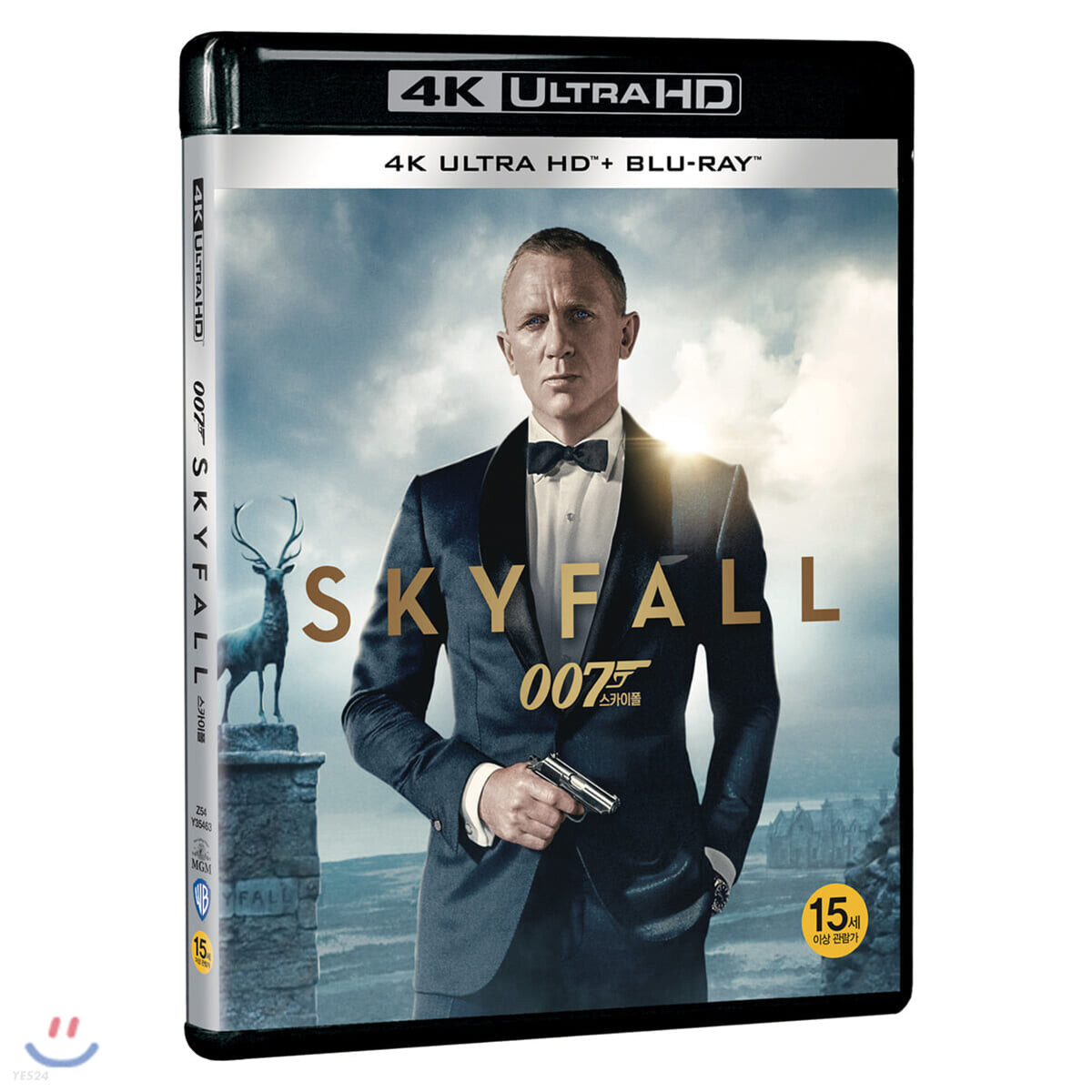 [중고샵] [미개봉] 007 스카이폴 (2Disc, 4K UHD) : 블루레이 - 예스24