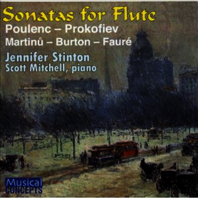 풀랑, 마르티누, 버튼, 포레: 플루트 소나타 (Poulenc, Martinu, Burton, Faure: Sonatas For ...