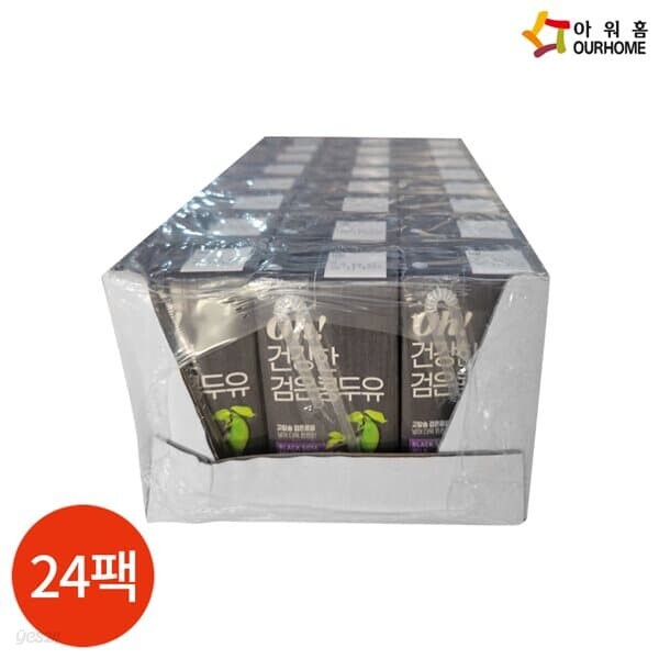아워홈 연세 365일 건강한 검은콩 고칼슘 두유 190ml x 24개 - 예스24
