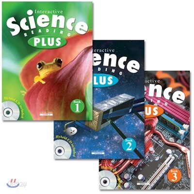 [중고샵] Interactive Science Reading Plus #1-3 set : Student Book with ...
