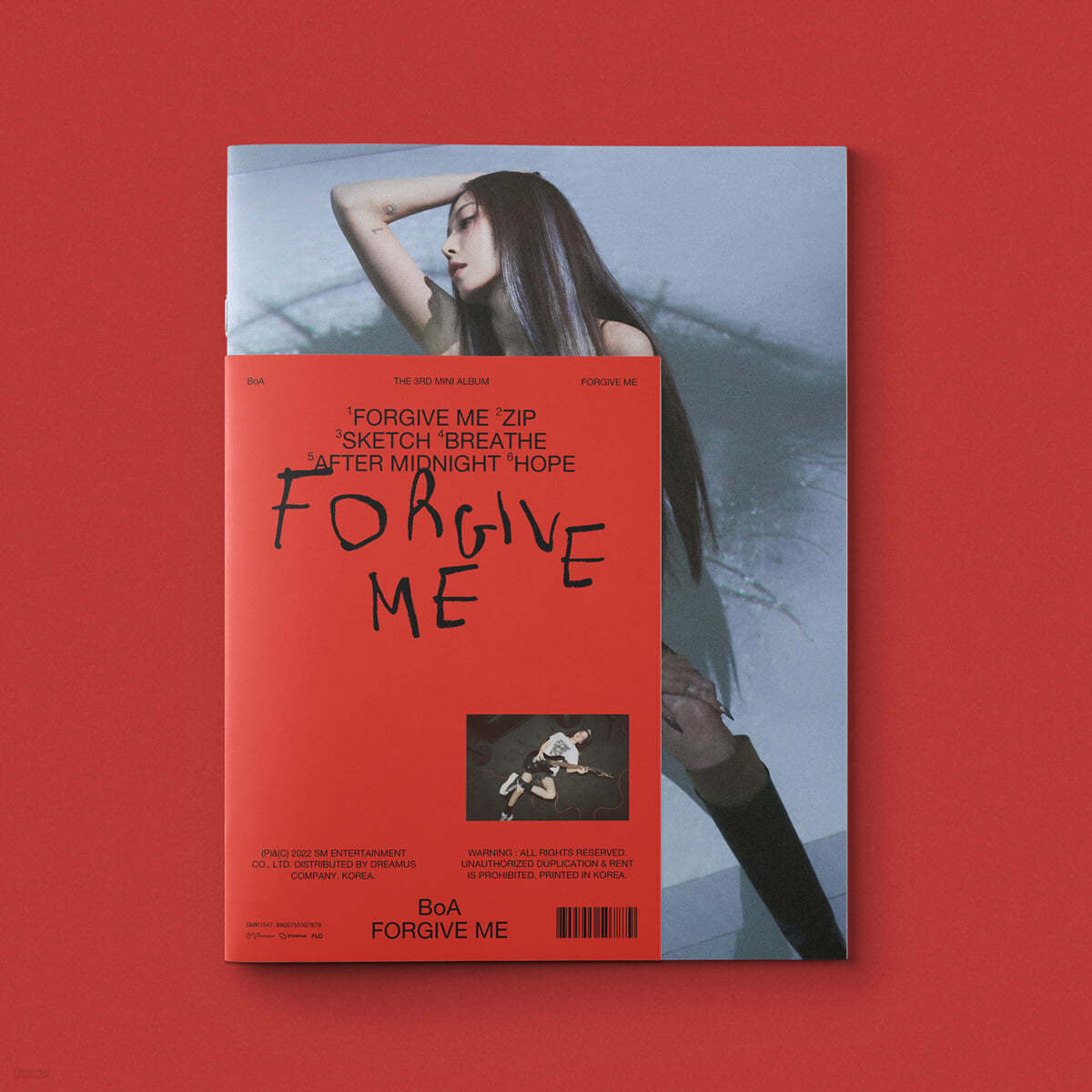 보아 (BoA) - 미니앨범 3집 : Forgive Me [Hate Ver.] - 예스24