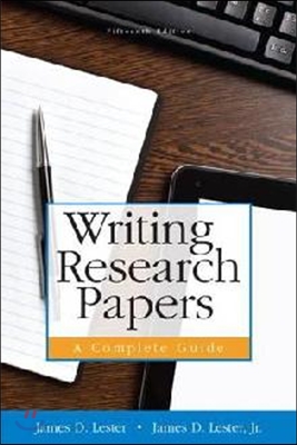 [중고샵] Writing Research Papers: A Complete Guide (Paperback) - 예스24