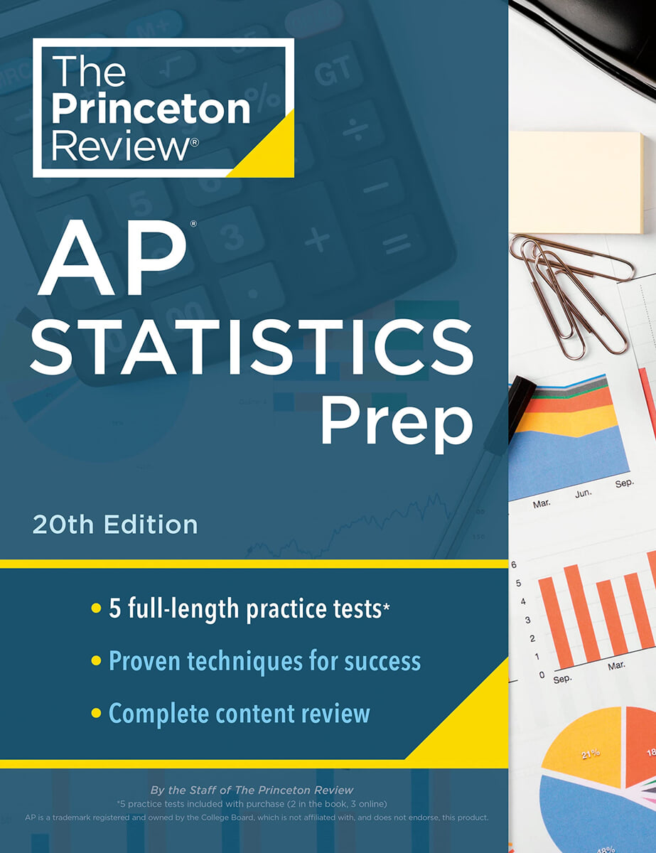 Princeton Review AP Statistics Prep, 20th Edition - 예스24